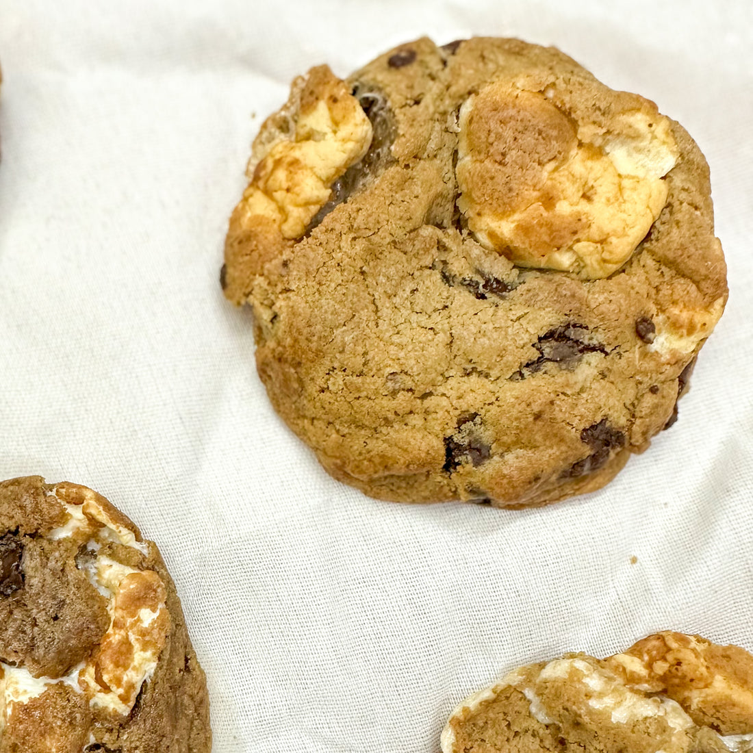 S'mores Chocolate Chunk Cookies | Soft Baked | Eggless & Handcrafted ...