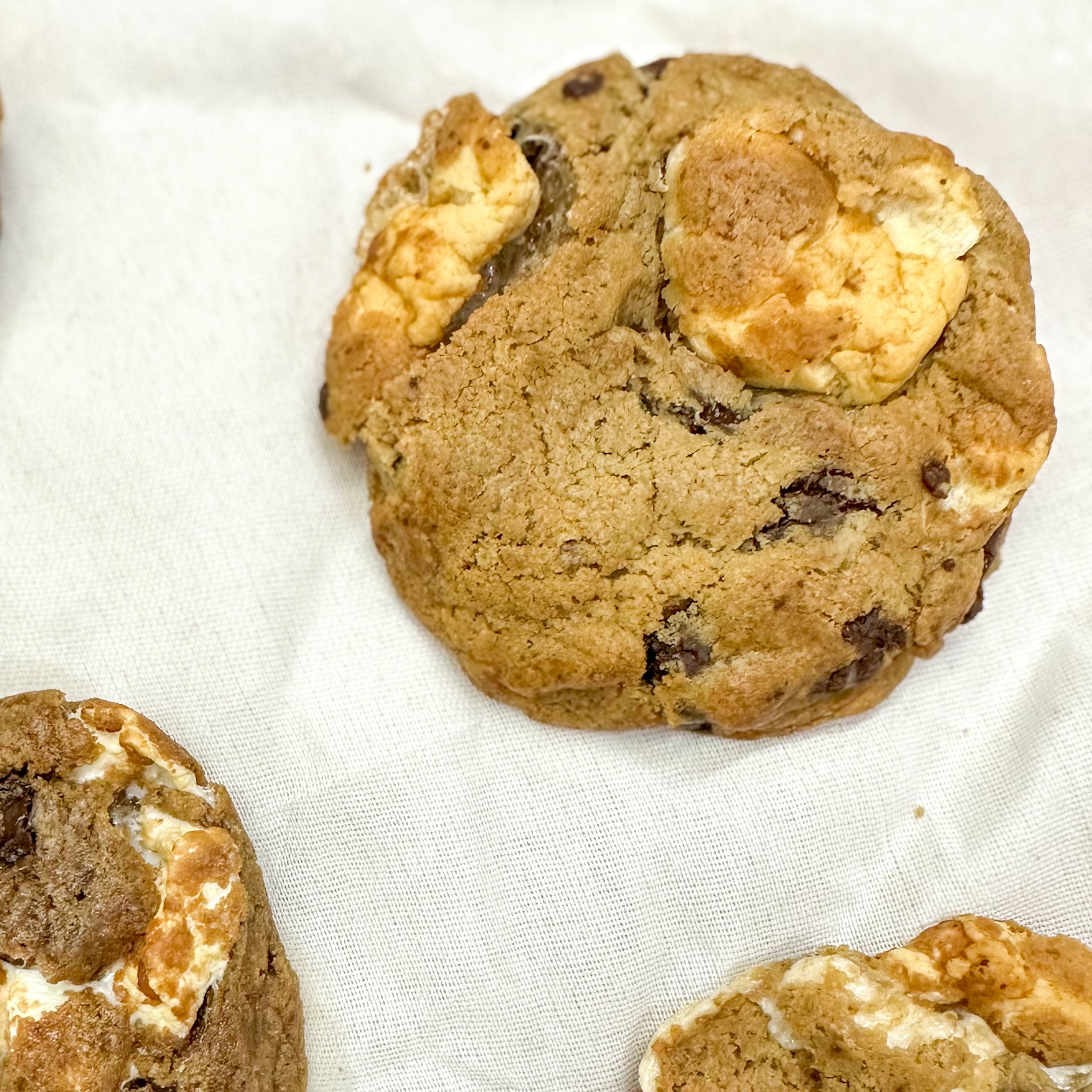 S'mores Chocolate Chunk Cookies | Soft Baked | Eggless & Handcrafted ...